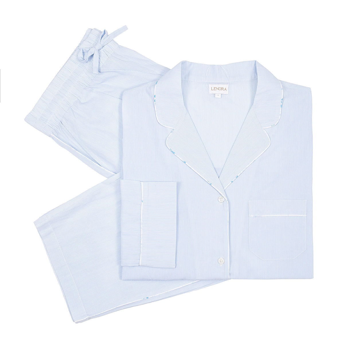 Classic Pinstripe Pajamas – Syers Browning